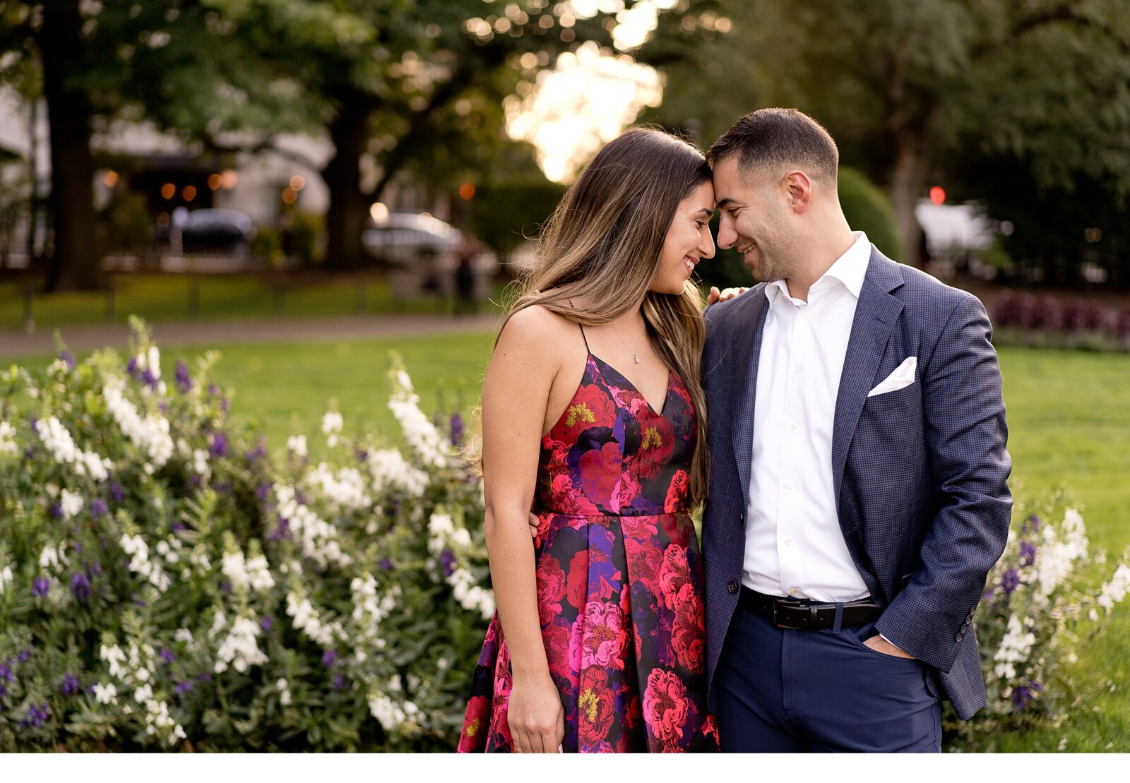 EVA & AMER : BOSTON PUBLIC GARDEN ENGAGEMENT SESSION - Justine Yandle ...