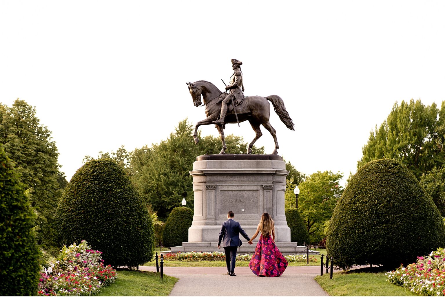 EVA & AMER : BOSTON PUBLIC GARDEN ENGAGEMENT SESSION - Justine Yandle ...