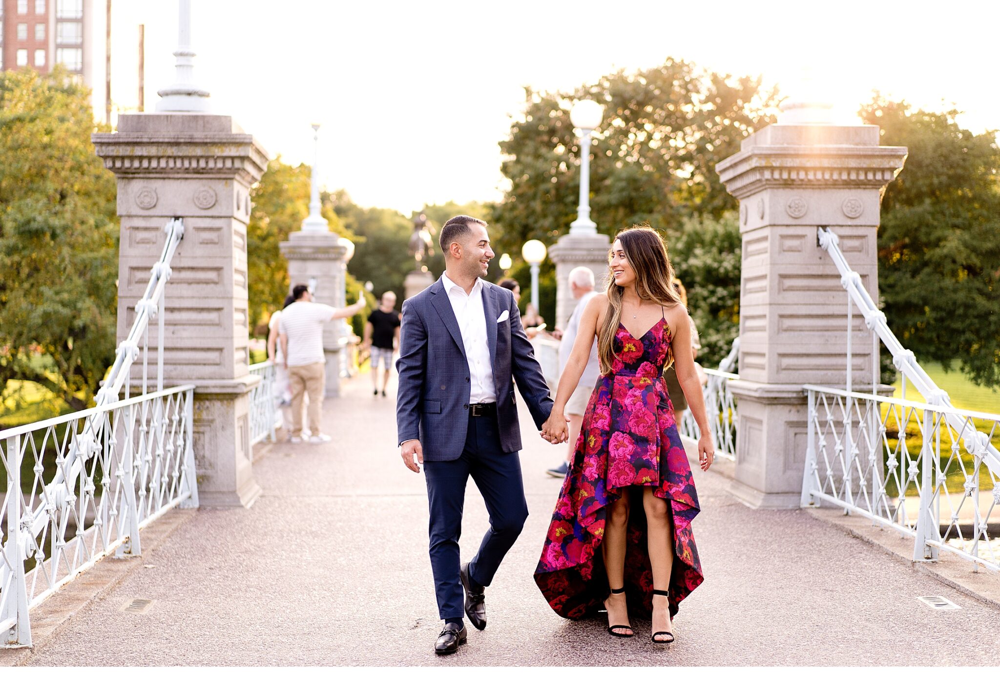 EVA & AMER : BOSTON PUBLIC GARDEN ENGAGEMENT SESSION - Justine Yandle ...