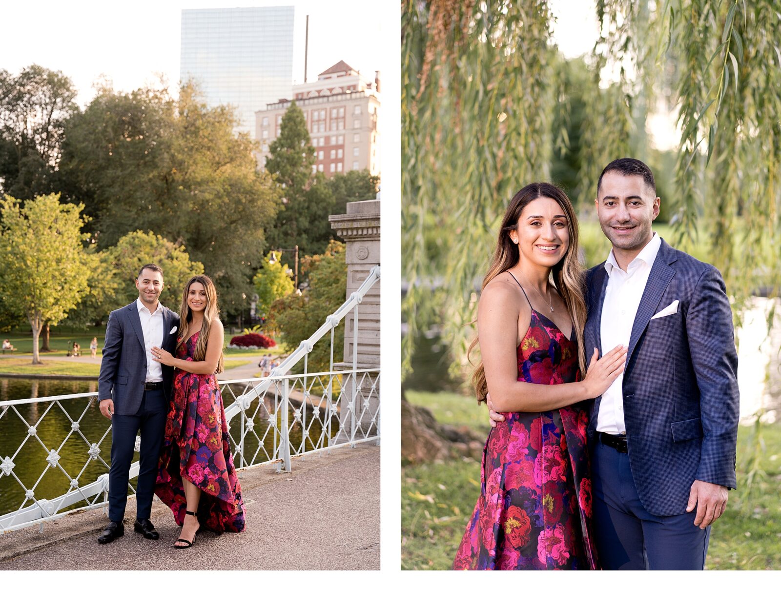EVA & AMER : BOSTON PUBLIC GARDEN ENGAGEMENT SESSION - Justine Yandle ...