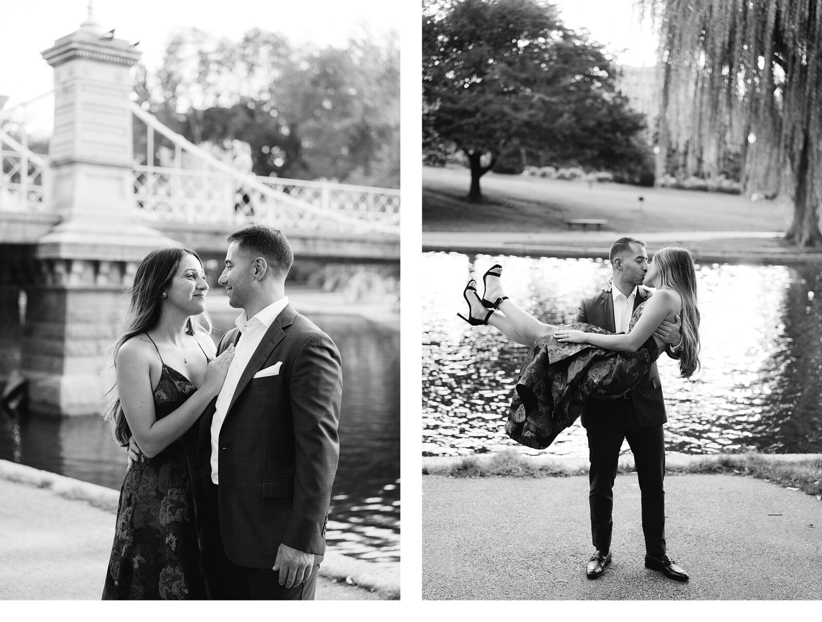 EVA & AMER : BOSTON PUBLIC GARDEN ENGAGEMENT SESSION - Justine Yandle ...