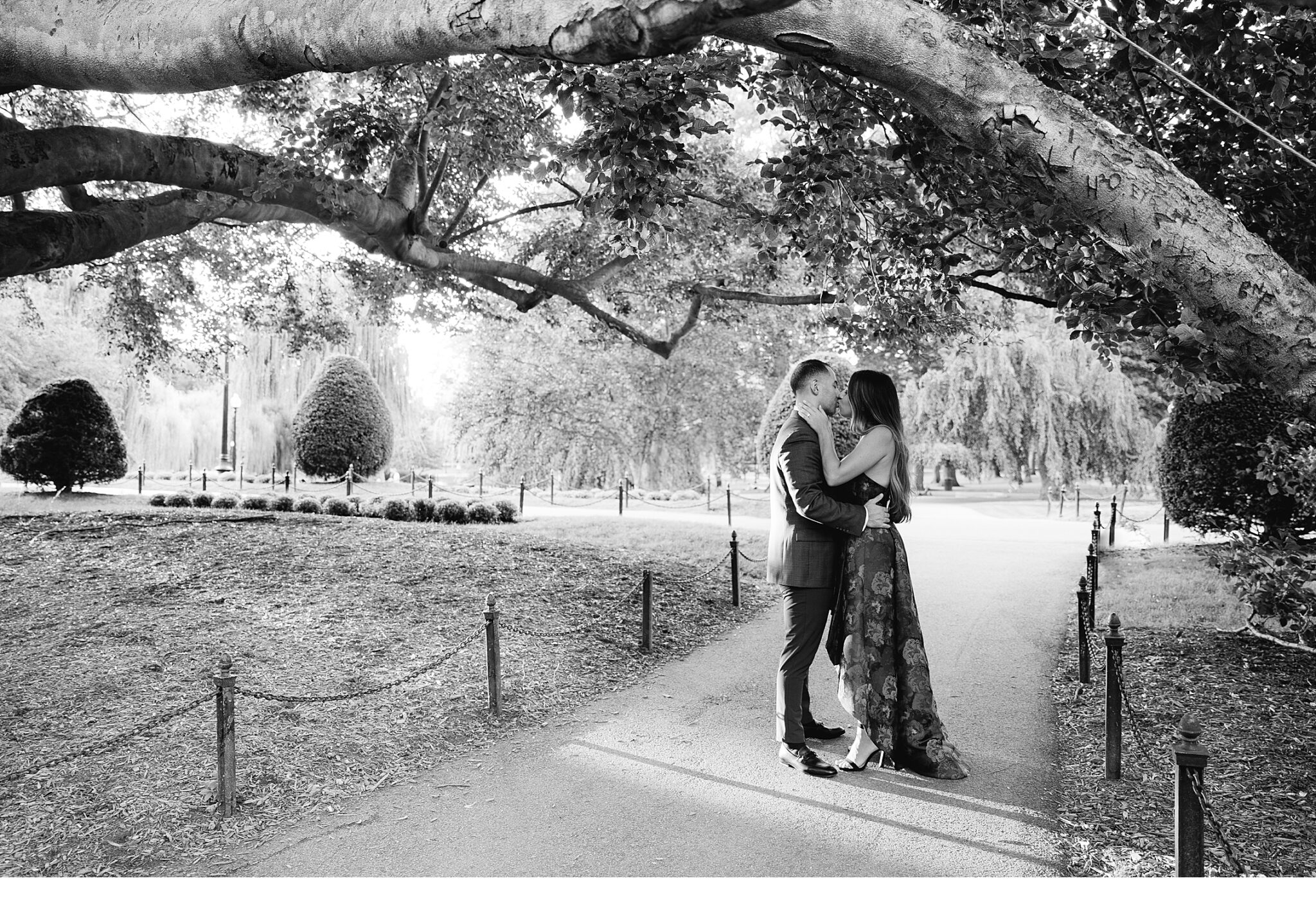 EVA & AMER : BOSTON PUBLIC GARDEN ENGAGEMENT SESSION - Justine Yandle ...